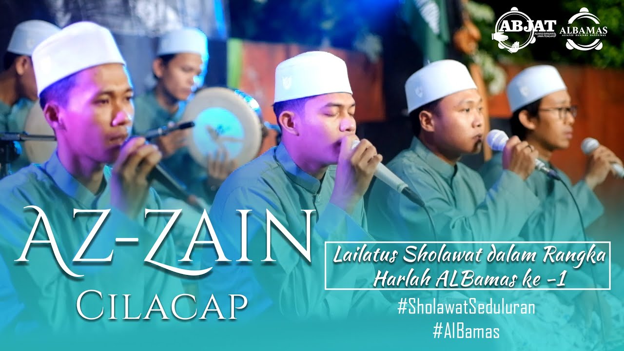 Az-Zain Cilacap | Lailatus Sholawat Harlah ALBAMAS ke-1 - YouTube