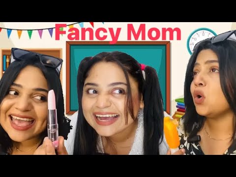 Fancy Mom Aa Gayi School Me | Fancy Girl | Fancy Mom | Hunny Bunny ...