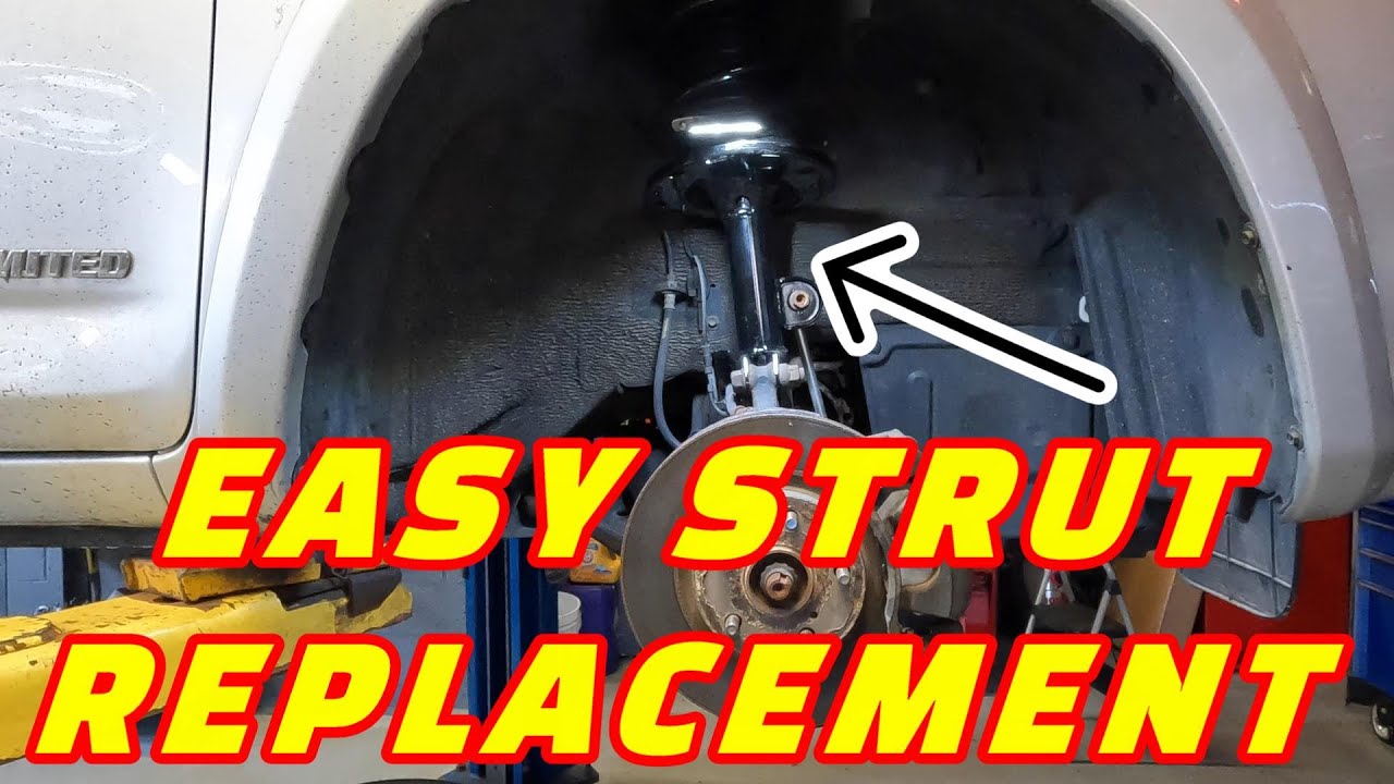 CUSTOMER STATES I HEAR A SQUEAK OVER BUMPS! HOW TO REPLACE TOYOTA RAV4 ...