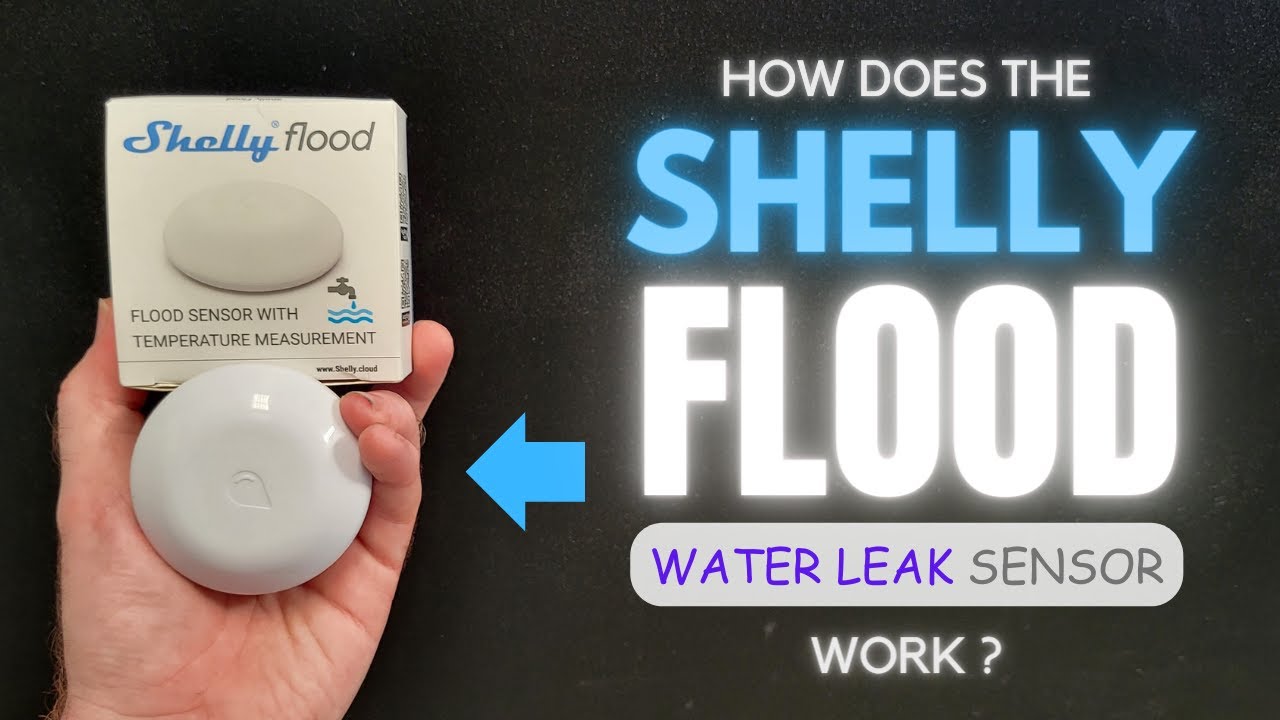 How does the Shelly FLOOD Smart Water Leak Sensor work? - YouTube