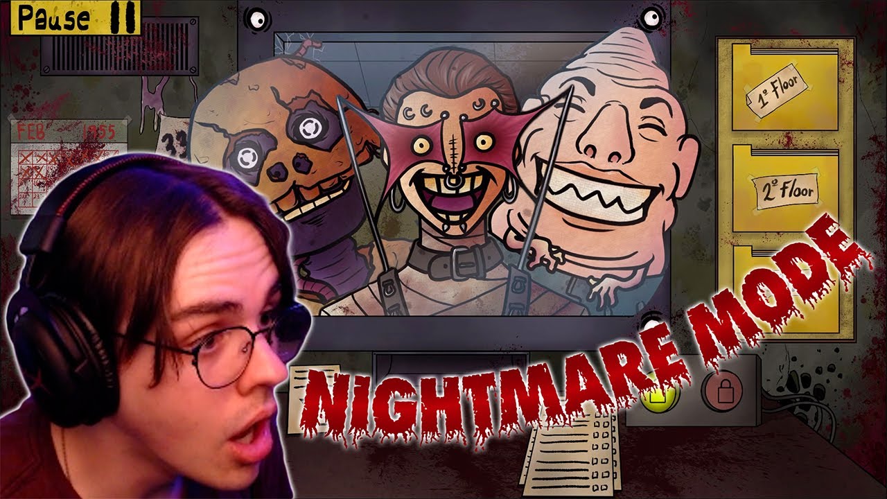 FIRST ATTEMPT AT NIGHTMARE MODE (That's not my Neighbor) - YouTube