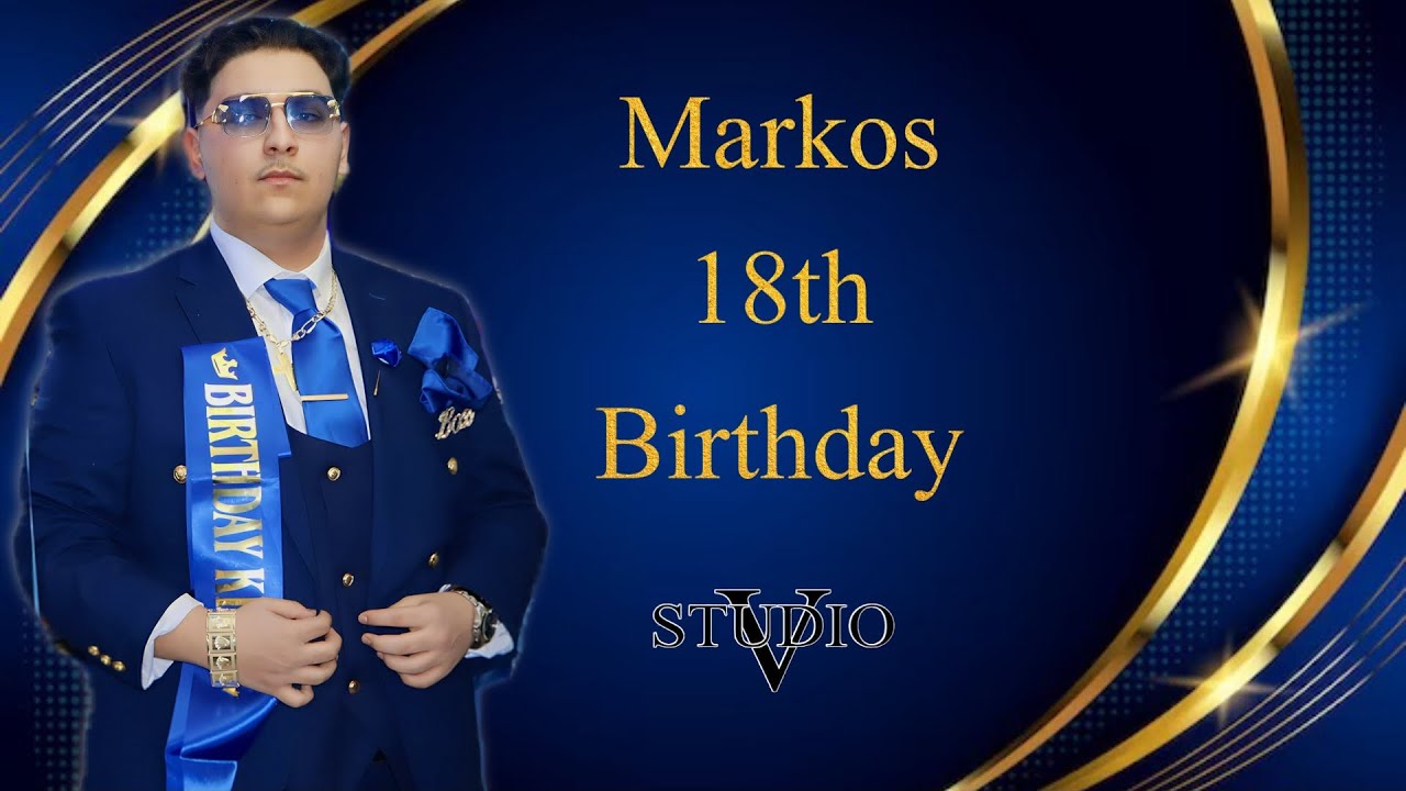 Narodeniny Markos Boss 18 - YouTube