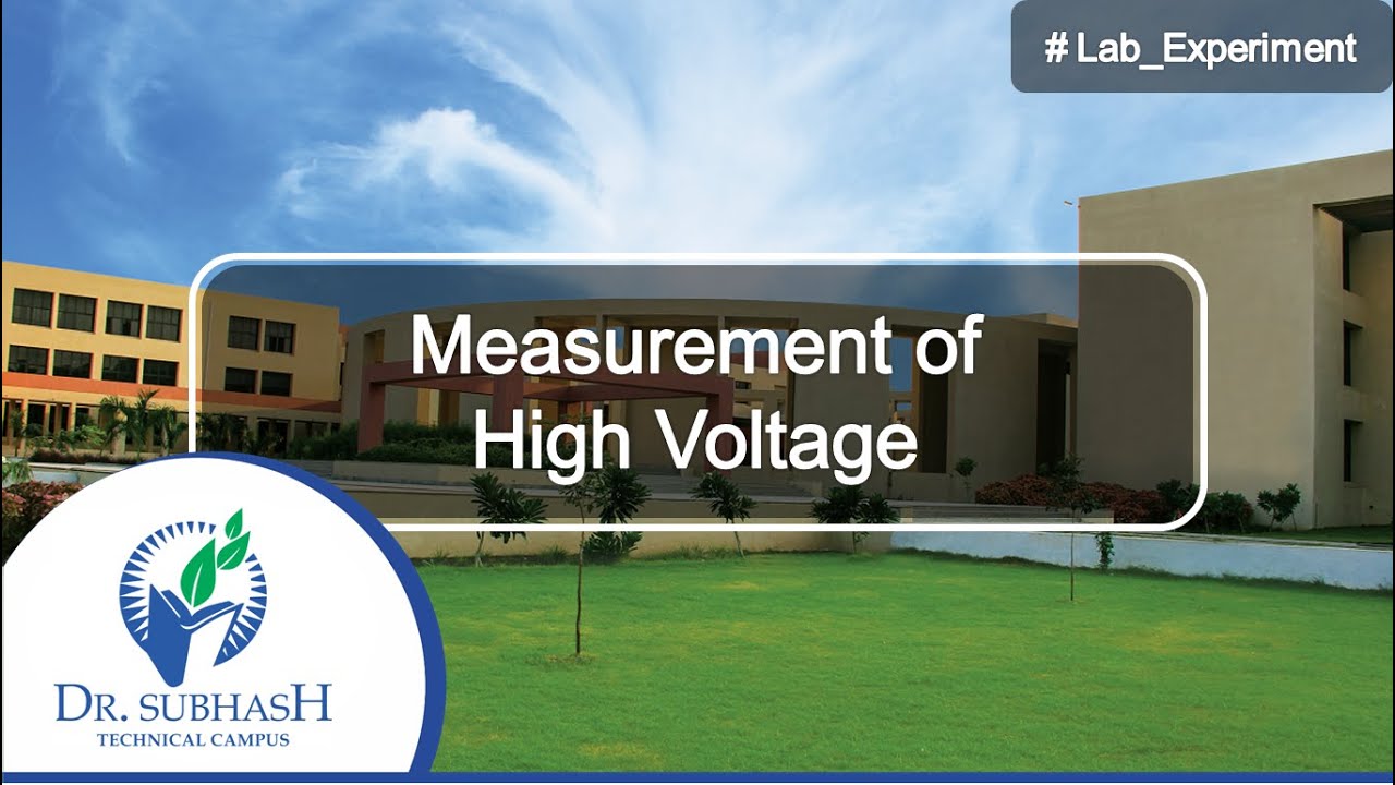 #Lab_Experiment –Performed Experiment on measurement of high voltage ...
