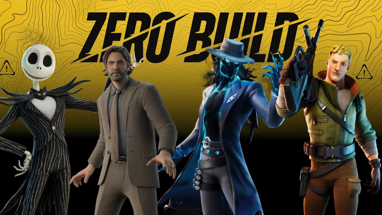 ZERO BUILD Fortnite Chapter 5 as Alan Wake with Light Fire, Elilenk ...