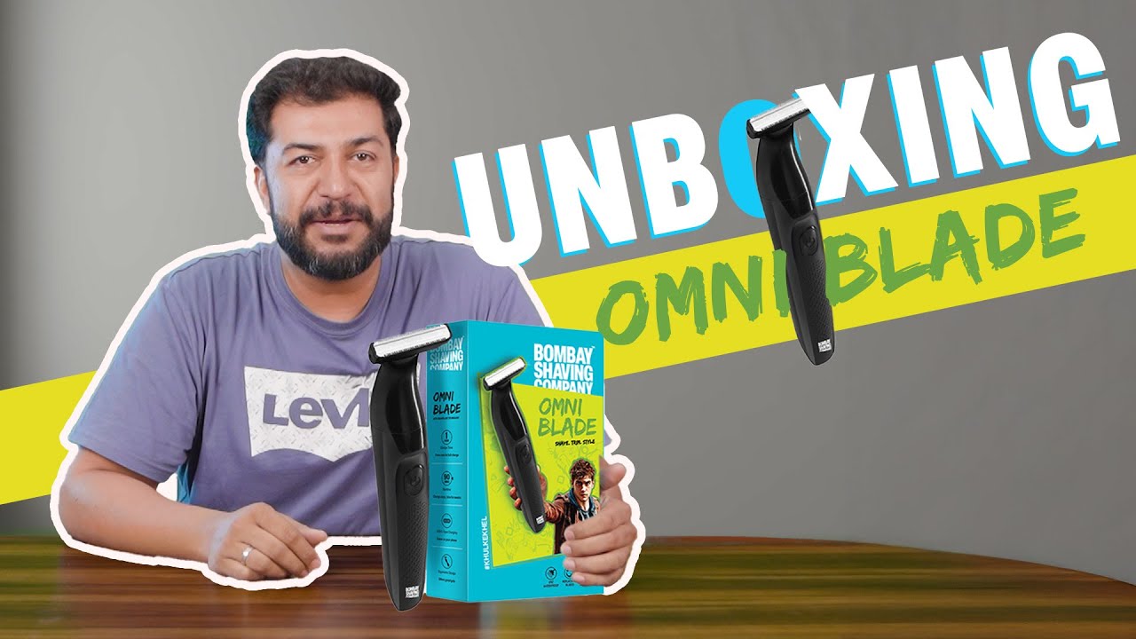 Unboxing Omni Blade | Best Single Blade Trimmer 2025 | Bombay Shaving ...