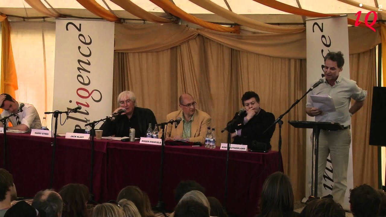 Harry Eyres on new technology - IQ2 debate - YouTube