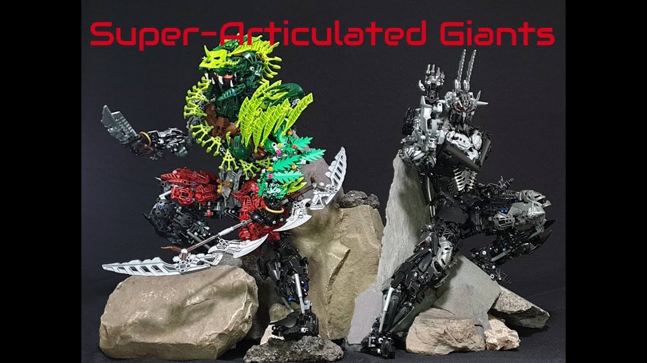 LEGO Bionicle Titan MOC: Large Frame (Sierra) - YouTube