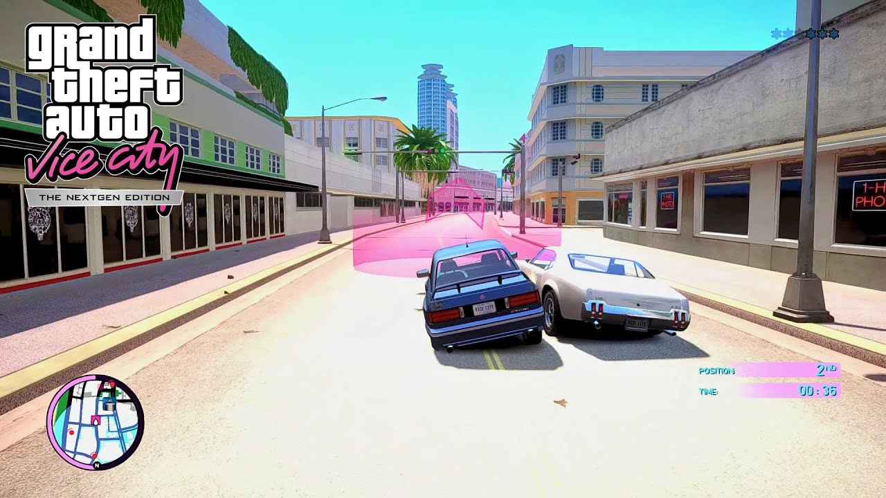 The Driver - GTA Vice City Next-Gen Edition Mod - YouTube