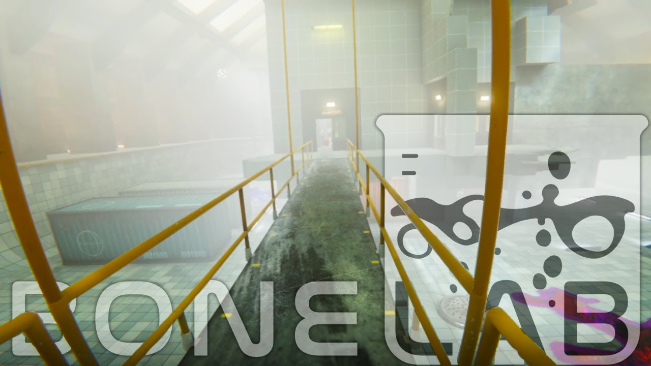 How To Complete The EMPTY SWIMMING POOL Puzzle In Bonelab VR || Level 2 ...