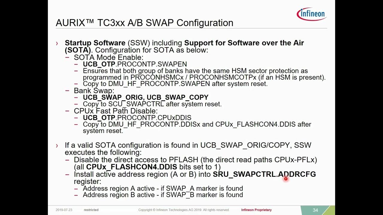 AURIX™ TC3xx 培训 进阶版 第六课下：非易失性存储器（NVM） - YouTube