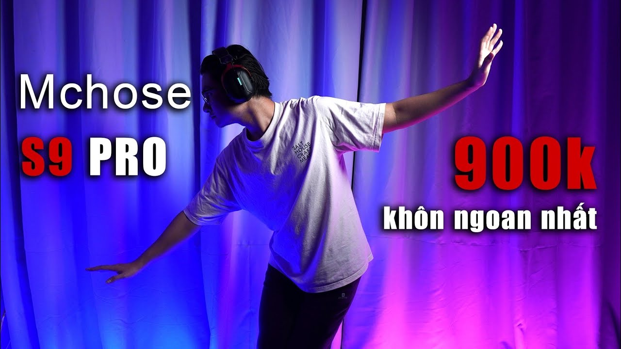 Tai nghe gaming đa dụng chỉ 900k - Mchose S9 pro - YouTube