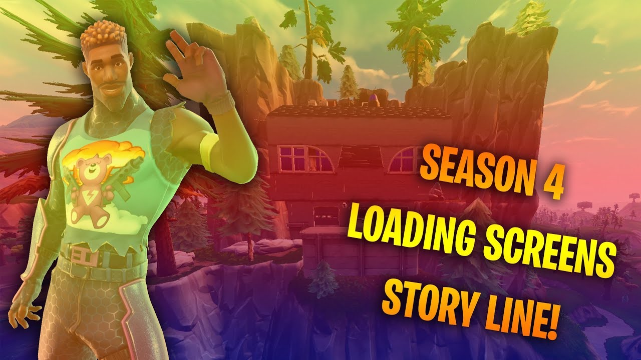 *ALL* SEASON 4 LOADING SCREENS IN FORTNITE BATTLE ROYALE! - YouTube