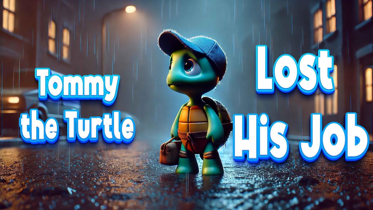 Tommy the Turtle Lost His Job | Animated Stories for Kids in English ...