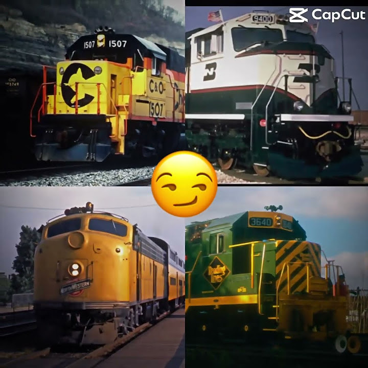 CSX 1507, CNW 515, BN 9400 and Reading 3640 currently vs eventually - YouTube