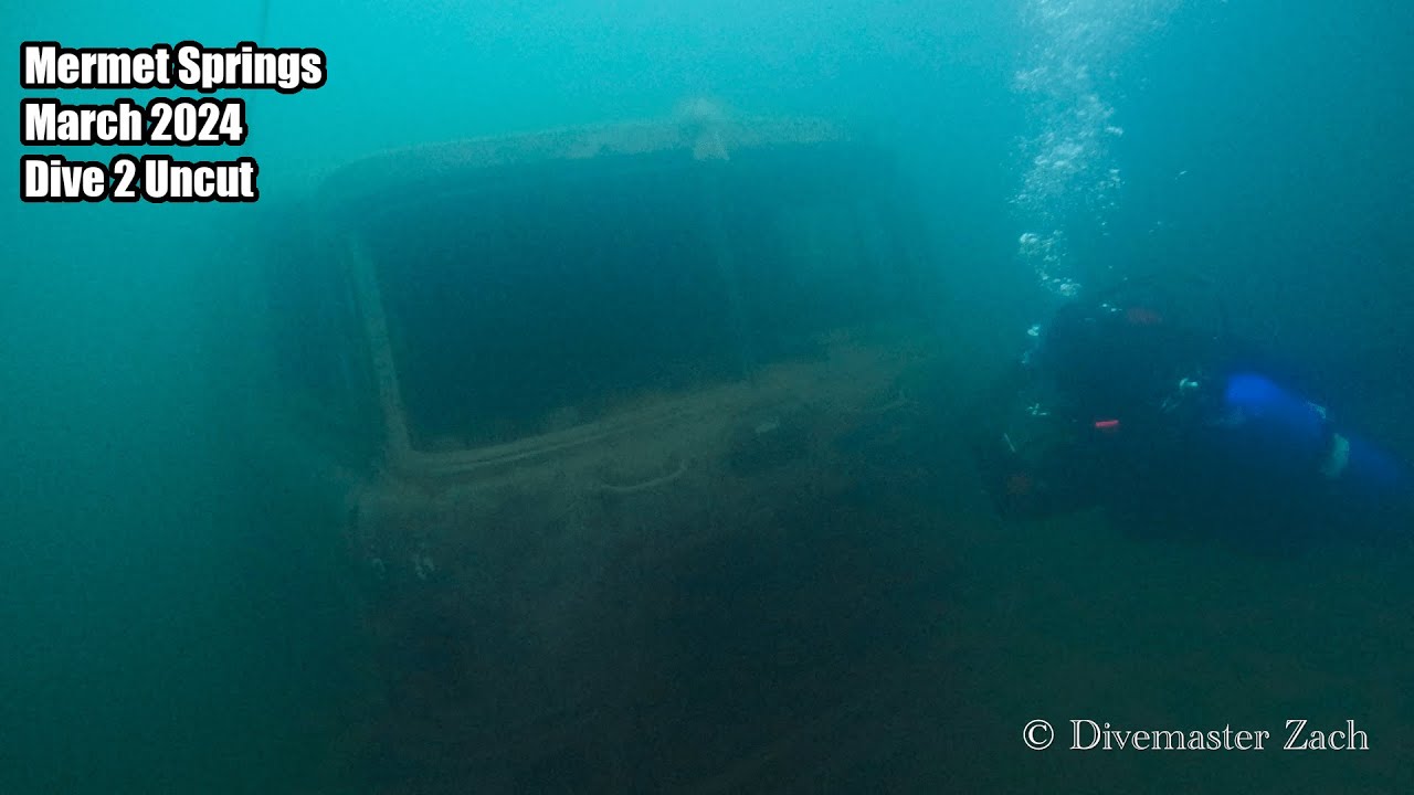 Mermet Springs March 2024 Dive 2 Uncut - YouTube