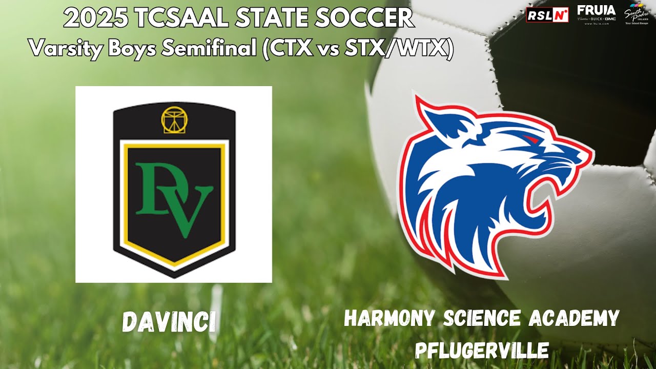 2025 TCSAAL State Soccer: Varsity Boys Semifinal (CTX vs STX/WTX ...