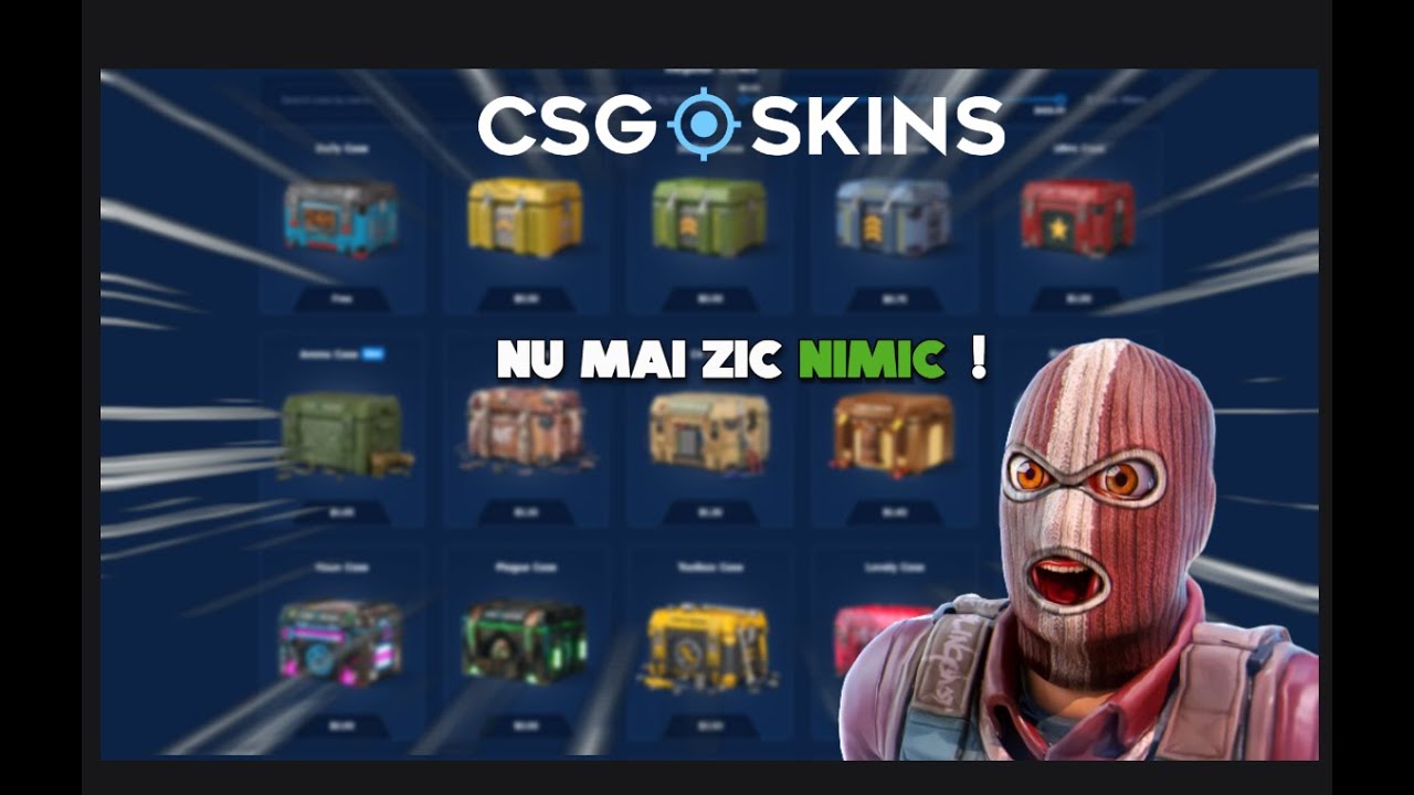 Nu mai zic nimic - CSGO SKINS - YouTube