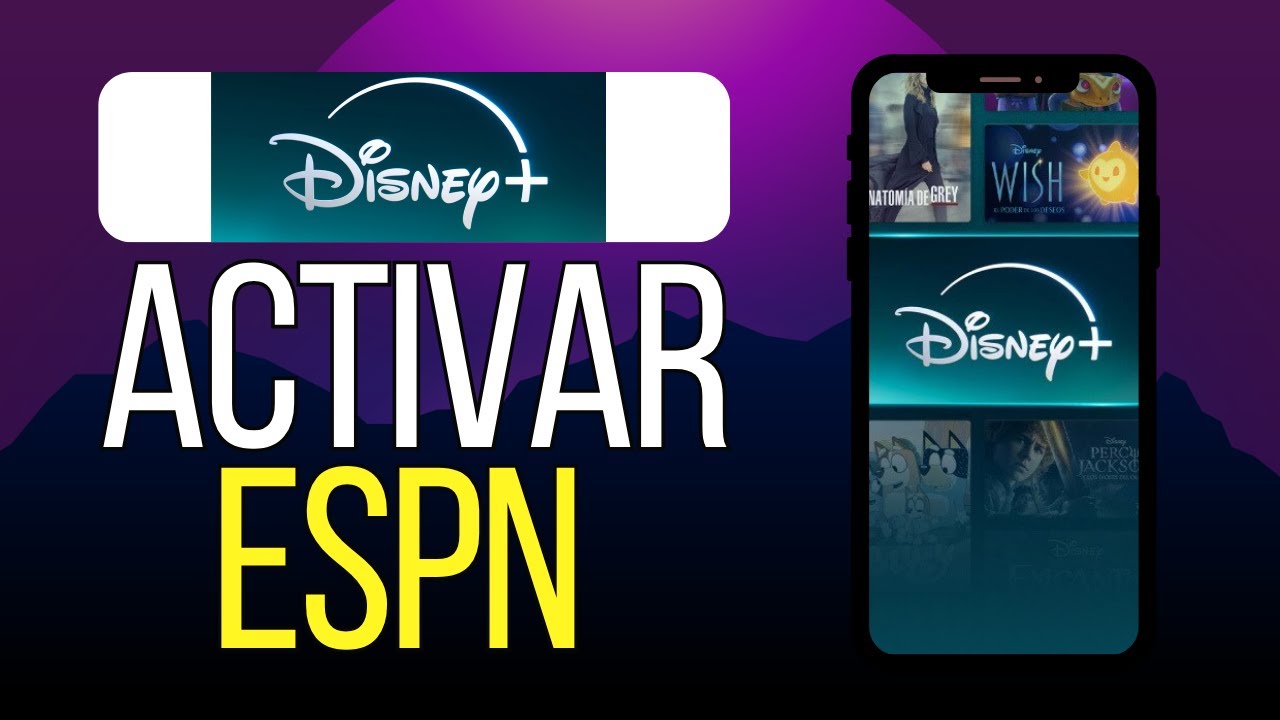 Cómo Activar ESPN en Disney Plus - YouTube