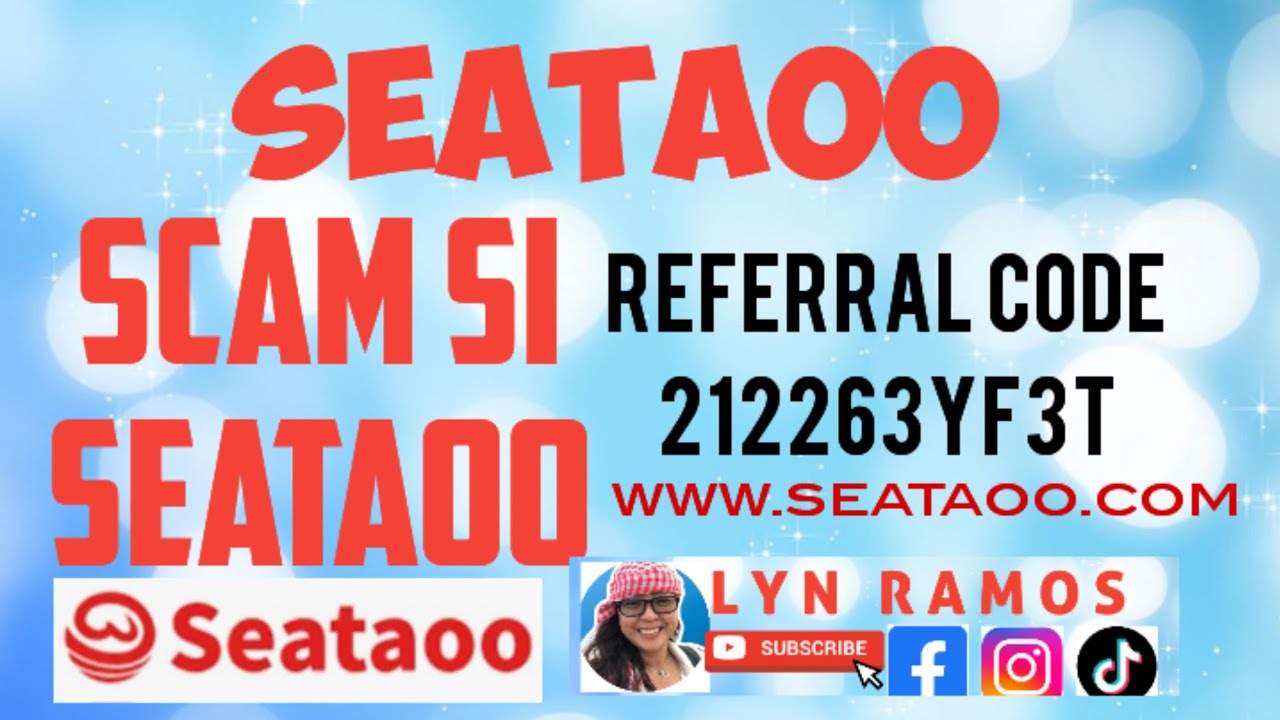 Scam si seataoo, kailangan panoorin mo to @seataoo #seataoo - YouTube
