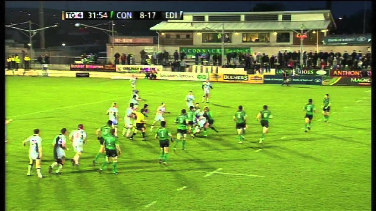 James King - Edinburgh Rugby highlights - YouTube