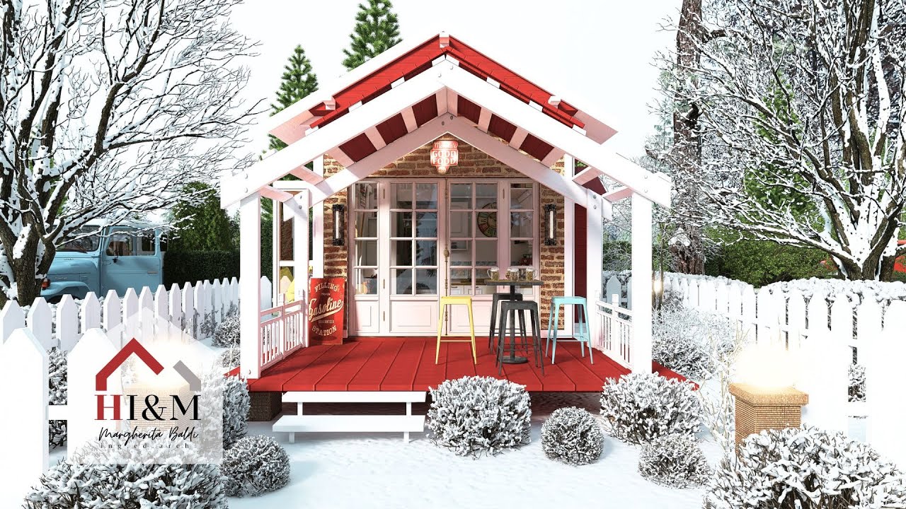 Cottage Style Tiny House: Living a Retro Dream inside an Off Grid Small ...