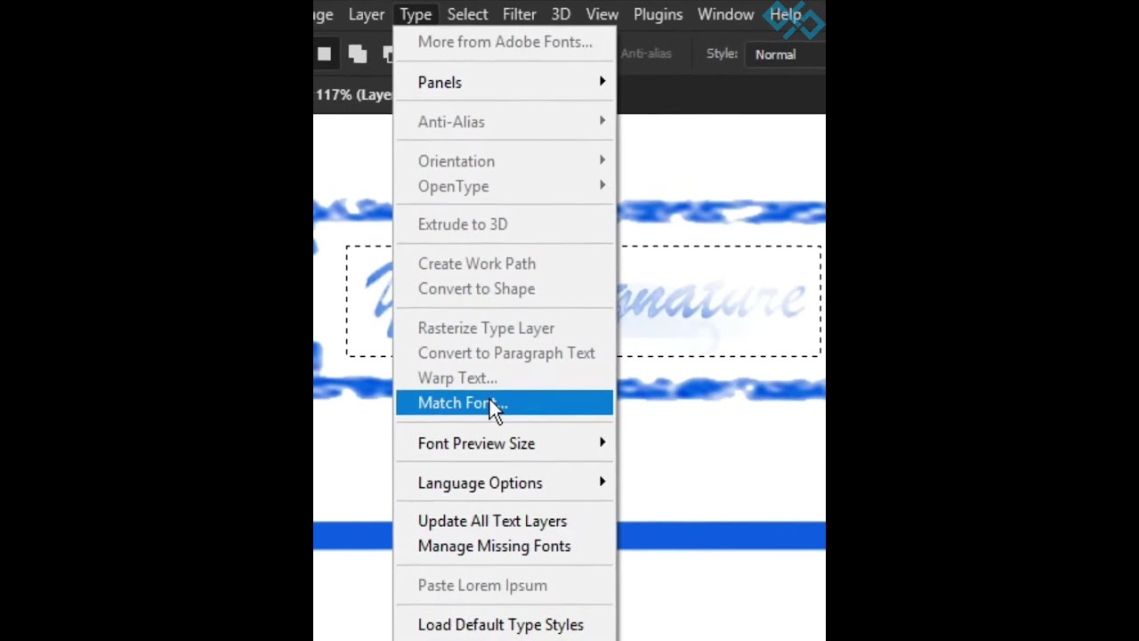 How To Match Font In Photoshop tutorial short YouTube How To Match Font In Photoshop tutorial short YouTube