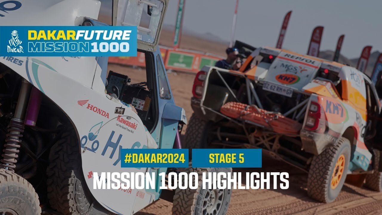 Mission 1000 Highlights - Stage 5 - #Dakar2024 - YouTube