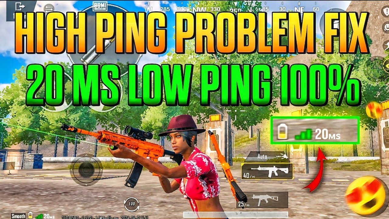 20 MS LOW PING NEW DNS | HighPing Problem Fix | 20 MS Lag issue ...