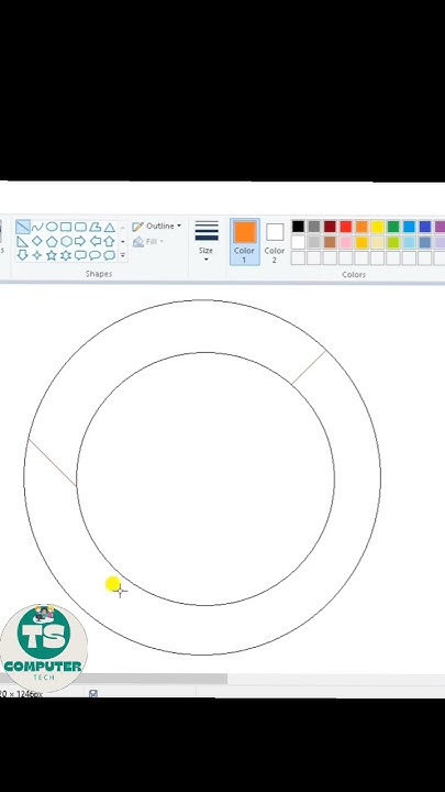 How to Draw Google Logo In Ms Paint | Google Logo Drawing | - YouTube