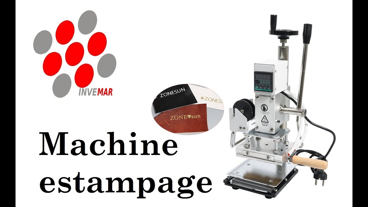 Machine estampage - YouTube