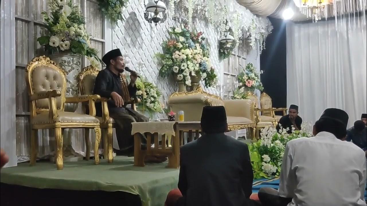 Pengajian lucu bpk kyai Solihin,membahas banyak bab dalam rangka walimatul ursy Istikomah ...