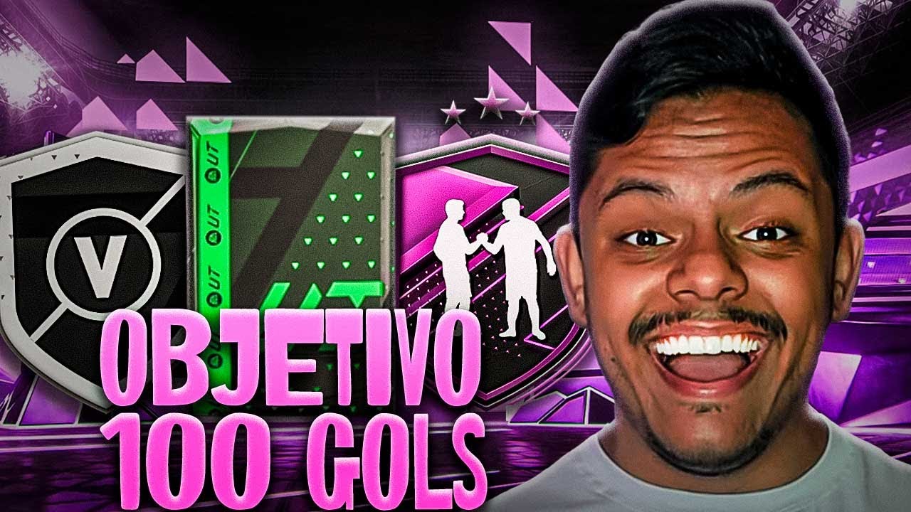 FC 24 l 🔥 NOVO OBJETIVO 100 GOLS DANDO PACKS DE GRAÇA l DantheBNN l ...