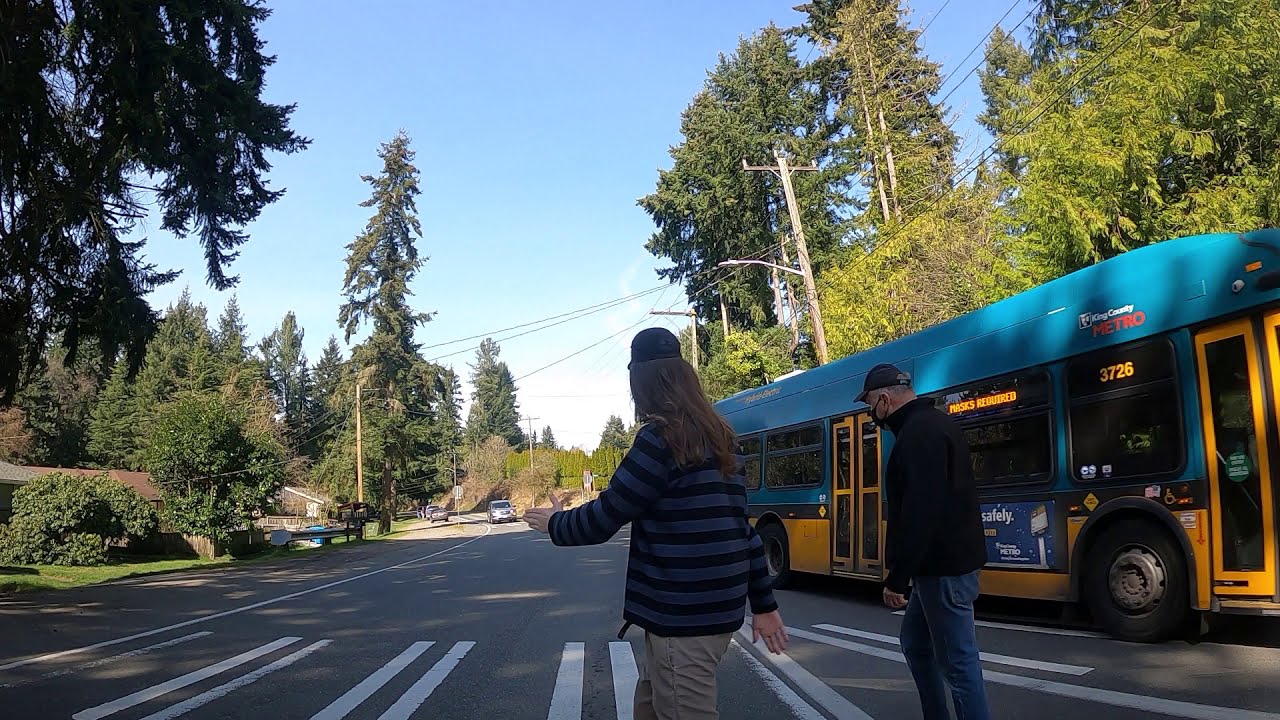 Driving to the Edmonds Ferry Terminal from Ballard, Washington - YouTube