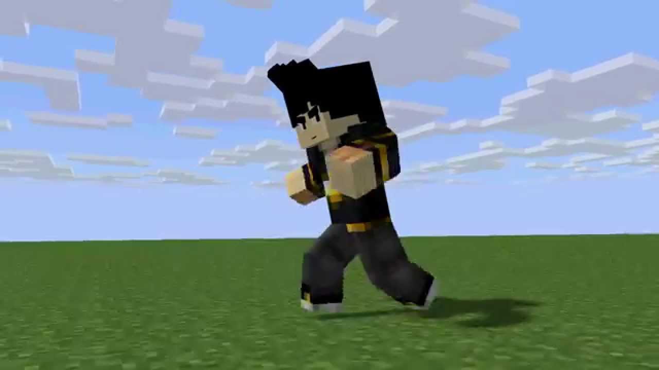 Running test (Minecraft Animation) - YouTube