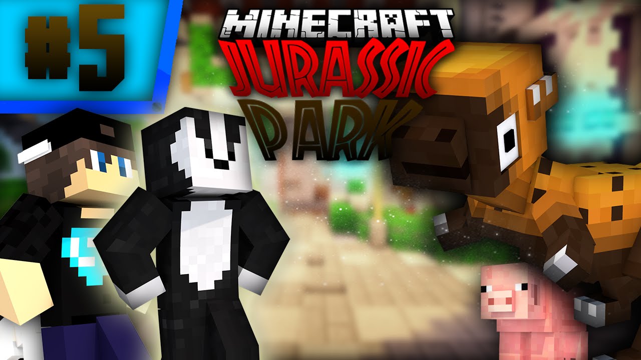Minecraft Jurassic Park #5 "Pachycephalosaurus" - YouTube
