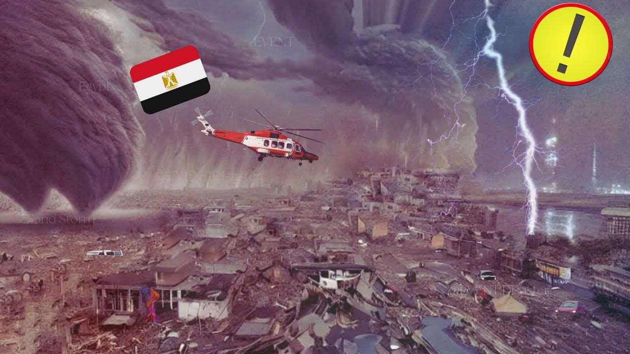 NOW! Deadly Dust Storm Hits Egypt! Inhabitants Can No Longer Breathe ...