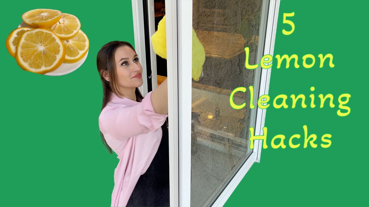 Lemon Cleaning Hacks With Alessandra - YouTube