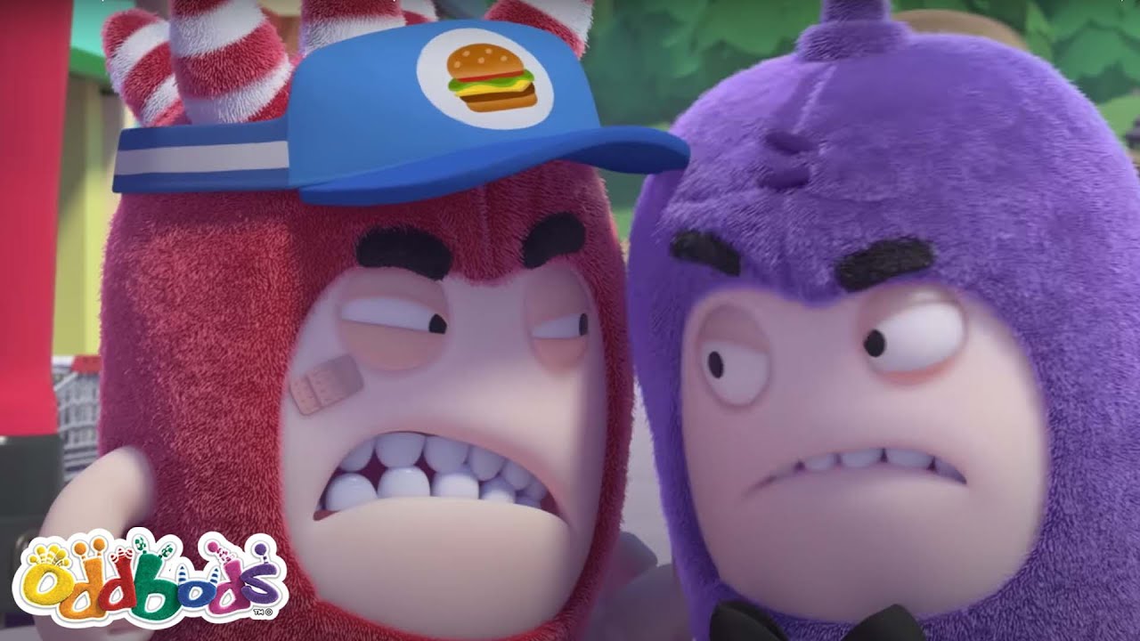 Food Fued + more fun | Oddbods | Kids Show | Funny Cartoons - YouTube