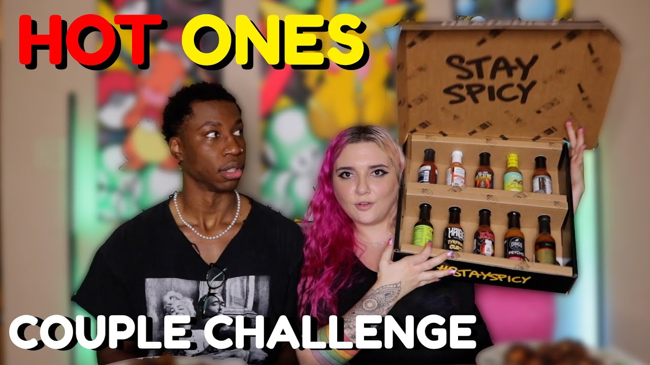 HOT ONES Boyfriend VS Girlfriend CHALLENGE! - YouTube