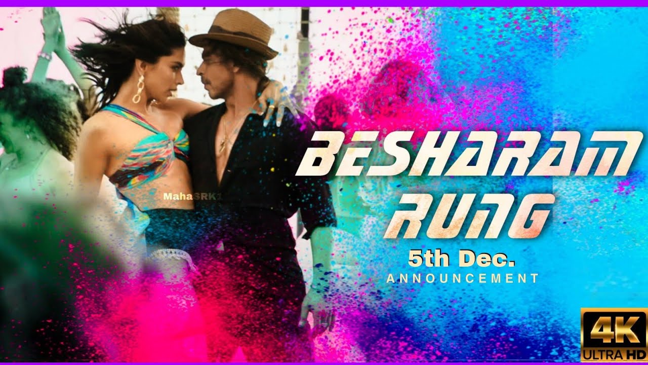Besharam Rang Song 5 Dec | Shahrukh Khan, Nasha Chaddha, Srk news srk ...