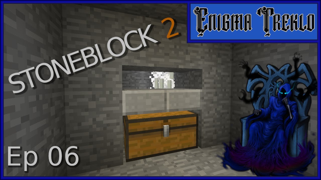 Minecraft StoneBlock 2 - Episode 6: Kept Grindin' - YouTube