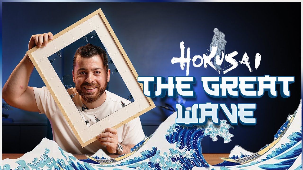 🌊 LEGO 31208 Great Wave Build: Artwork Hokusai's Great Wave! - YouTube