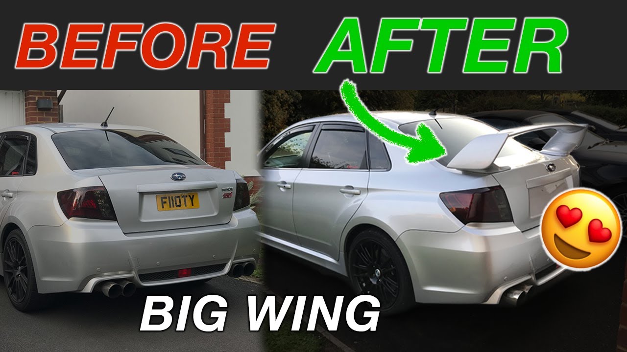 Finally Fitting Genuine STi Spoiler on My 2013 Subaru Impreza WRX STi ...