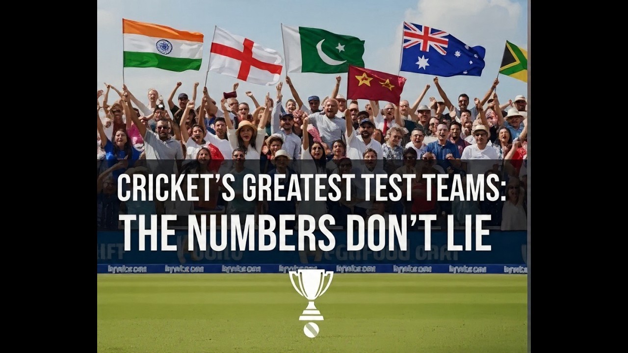 “Who Has the BEST Record in Test Cricket? Top 10 Rankings!” - YouTube