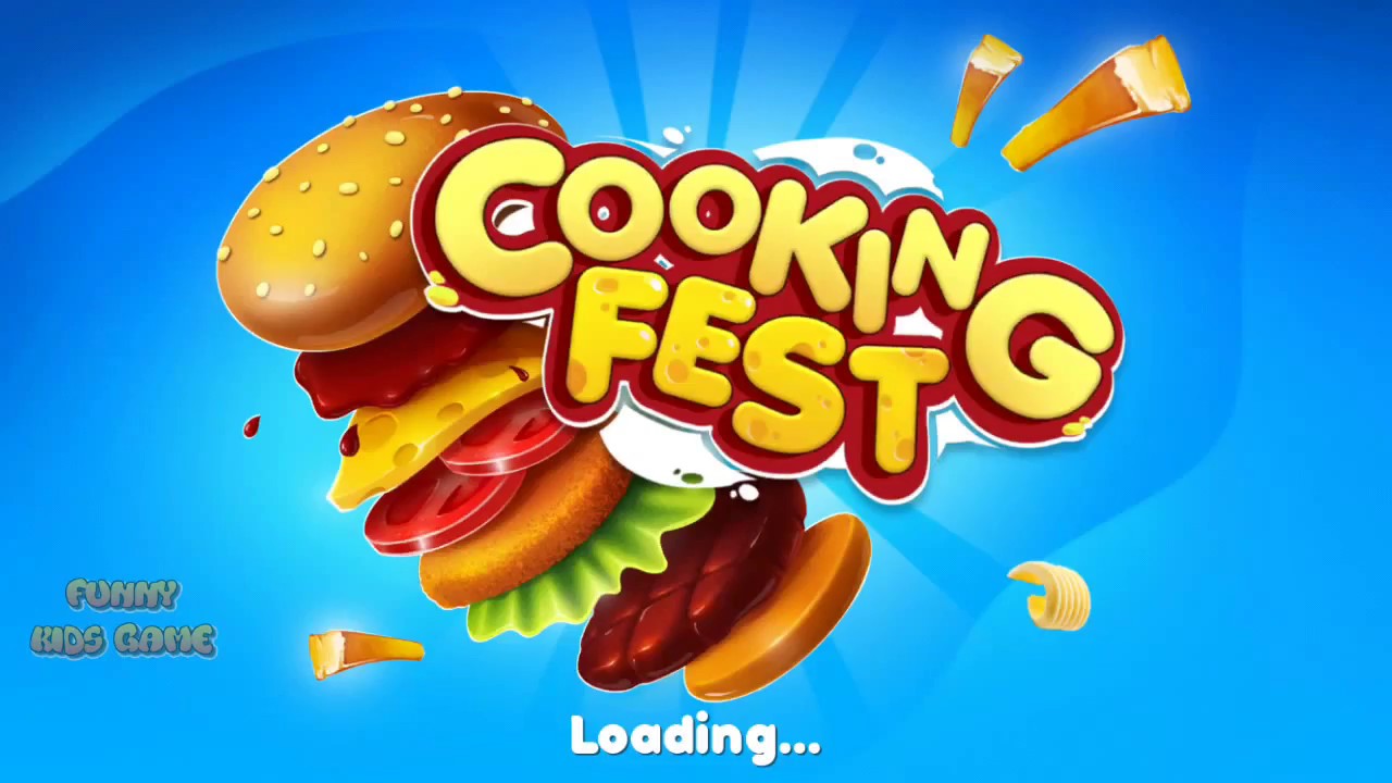 Funny kids game Cooking Fest 1 - YouTube