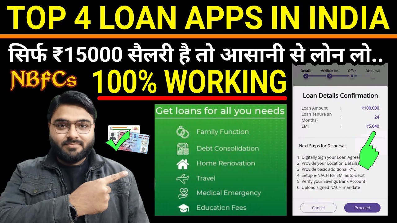 TOP 4 LOAN APPS IN INDIA 🔥 | AUGUST 2022 | INSTANT PERSONAL LOAN APPS ...