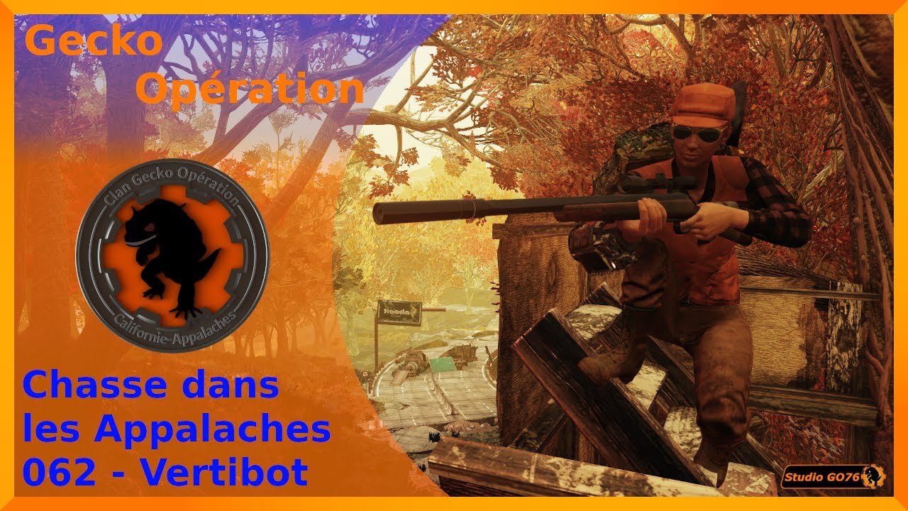Fallout 76 - Chasse dans les Appalaches - 062 - Vertibot - YouTube