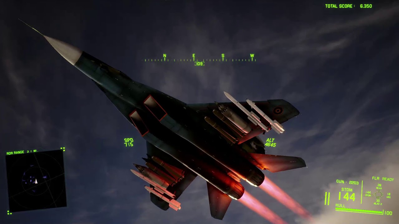[PW] Project Wingman : [HARD MODE] MIG-29 Fulcrum Gameplay - YouTube