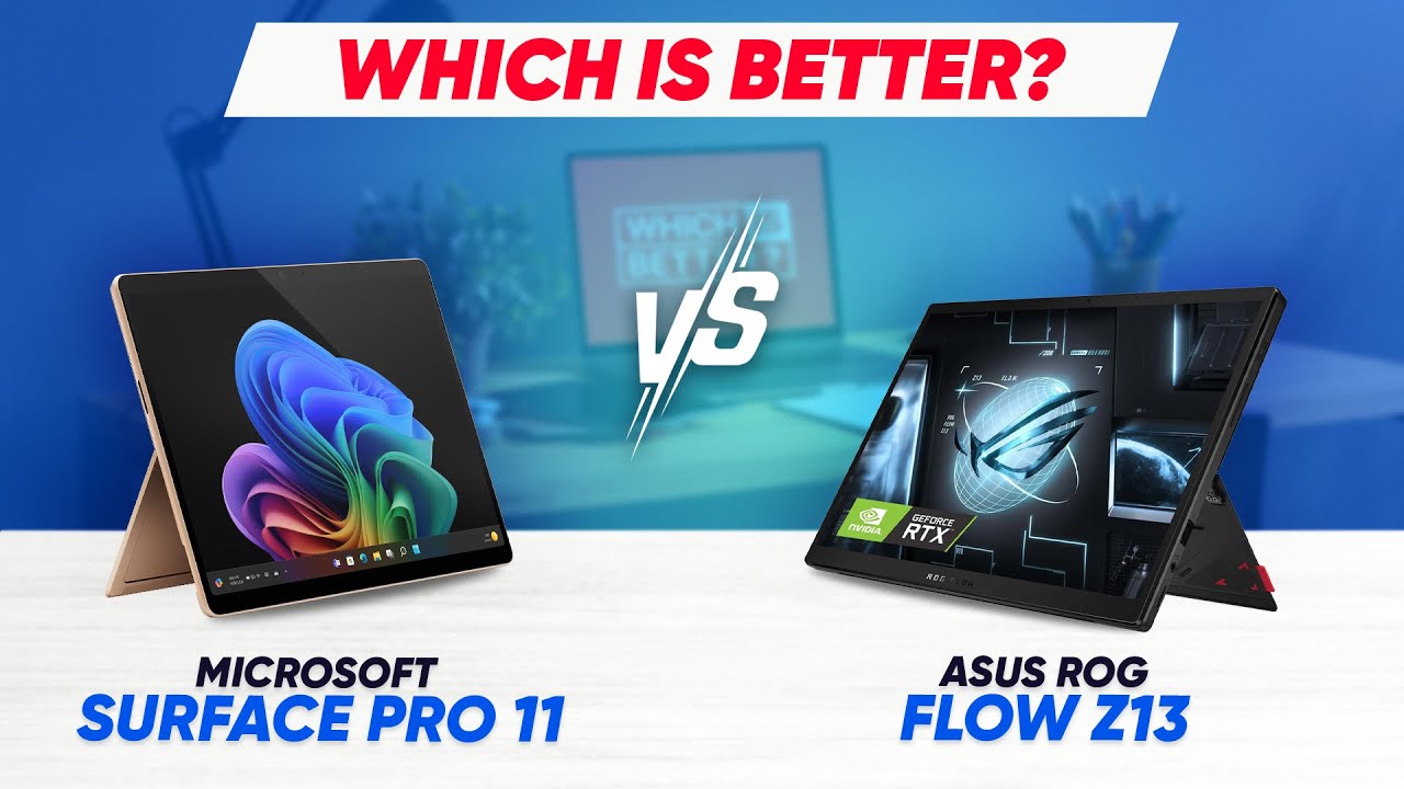 Asus ROG Flow Z13 vs Surface Pro 11 – Who is the KING? - YouTube
