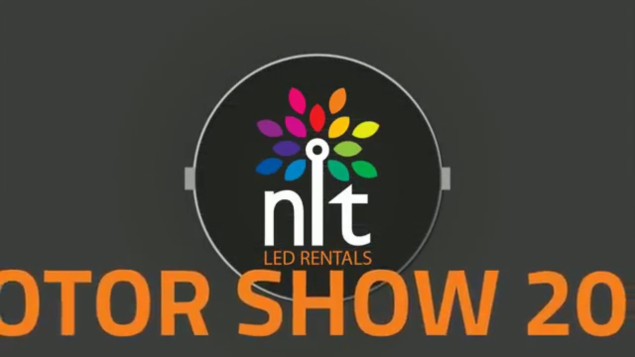 NIT LED SCREENS at Motorshow 2015 - YouTube